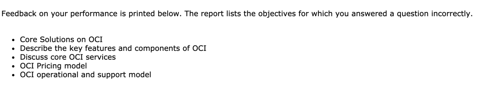 Complete Preparation Guide for all 5 OCI Certifications – ReviewNPrep