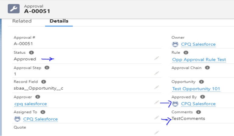 CPQ Salesforce - Advance Approvals Email Setup - ReviewNPrep