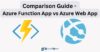 Understanding the Difference Between Azure Function App and Azure Web ...