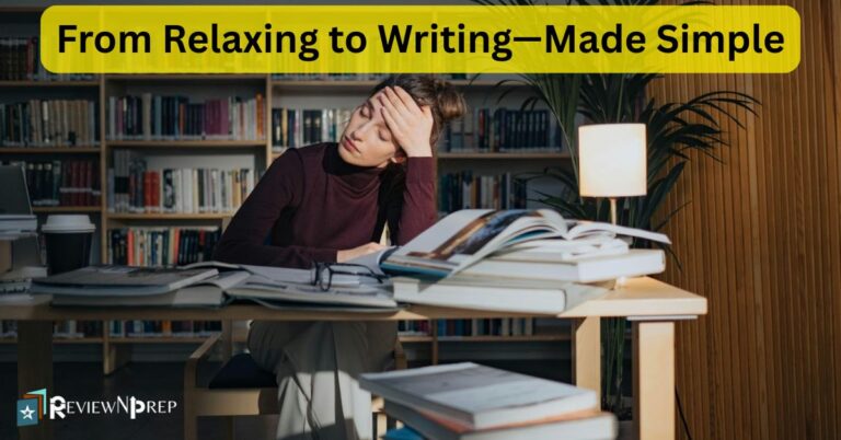 From Beach to Book: How I Write My Paper with Ease - ReviewNPrep